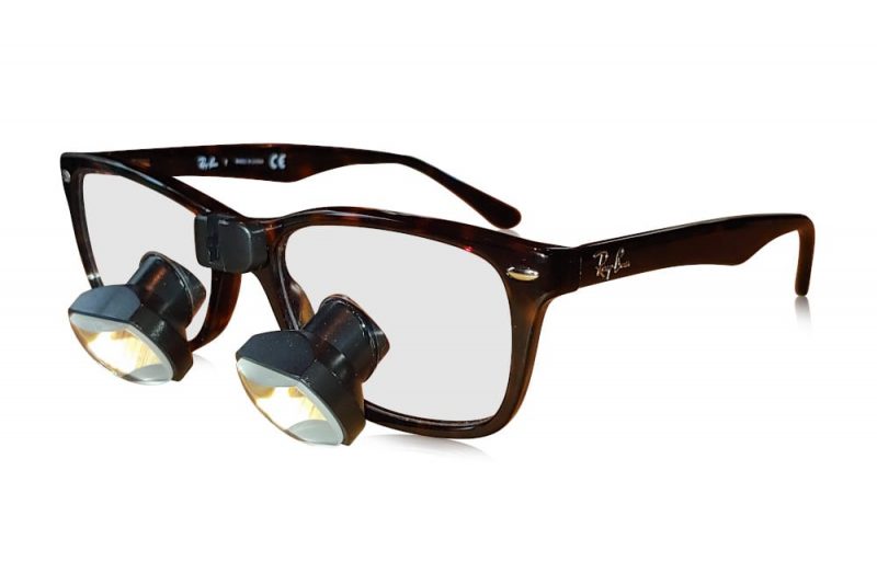 Ray-Ban Loupe Frame - MediLoupes